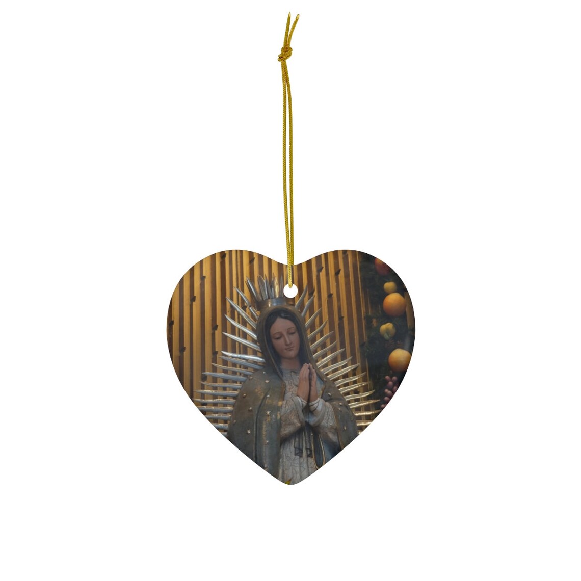 Virgen Mary Christmas Tree Ornament Virgen De Guadalupe Navidad - Etsy