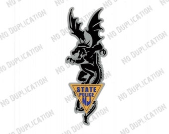 New Jersey State Trooper Decal. Reflective or Matte Vinyl - Etsy