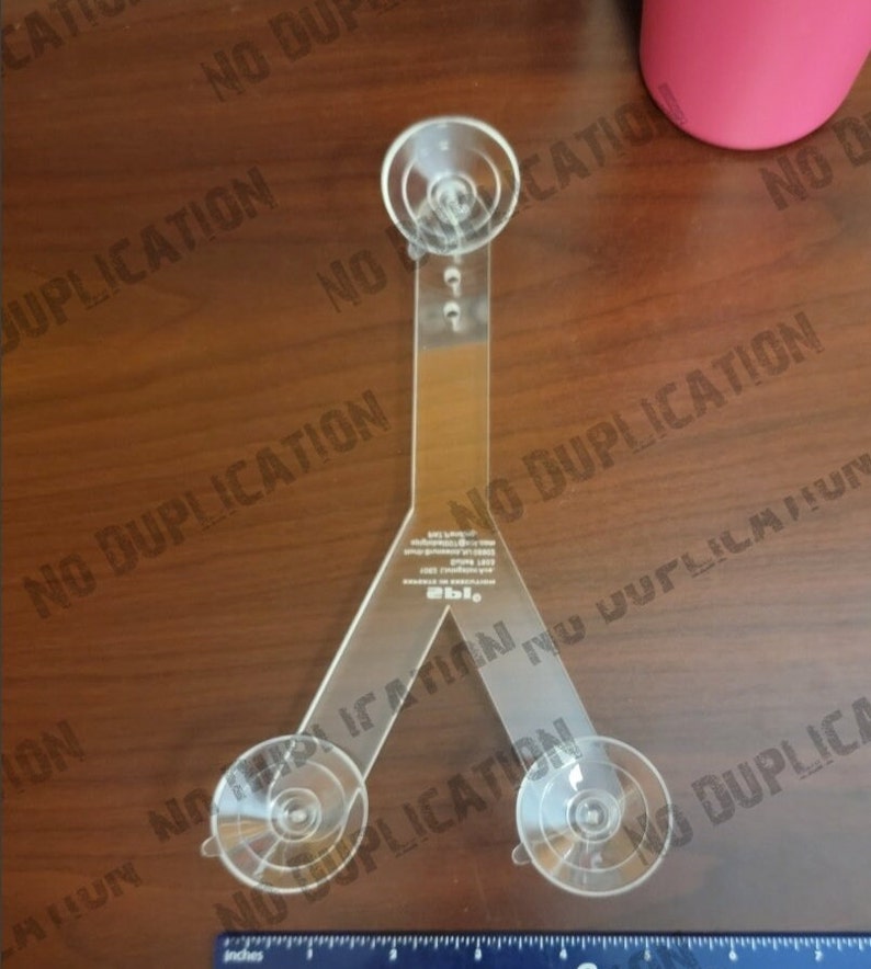 Y-shape Car/window Shield Holder Clear Fits PBA, FOP & FMBA Shields - Etsy