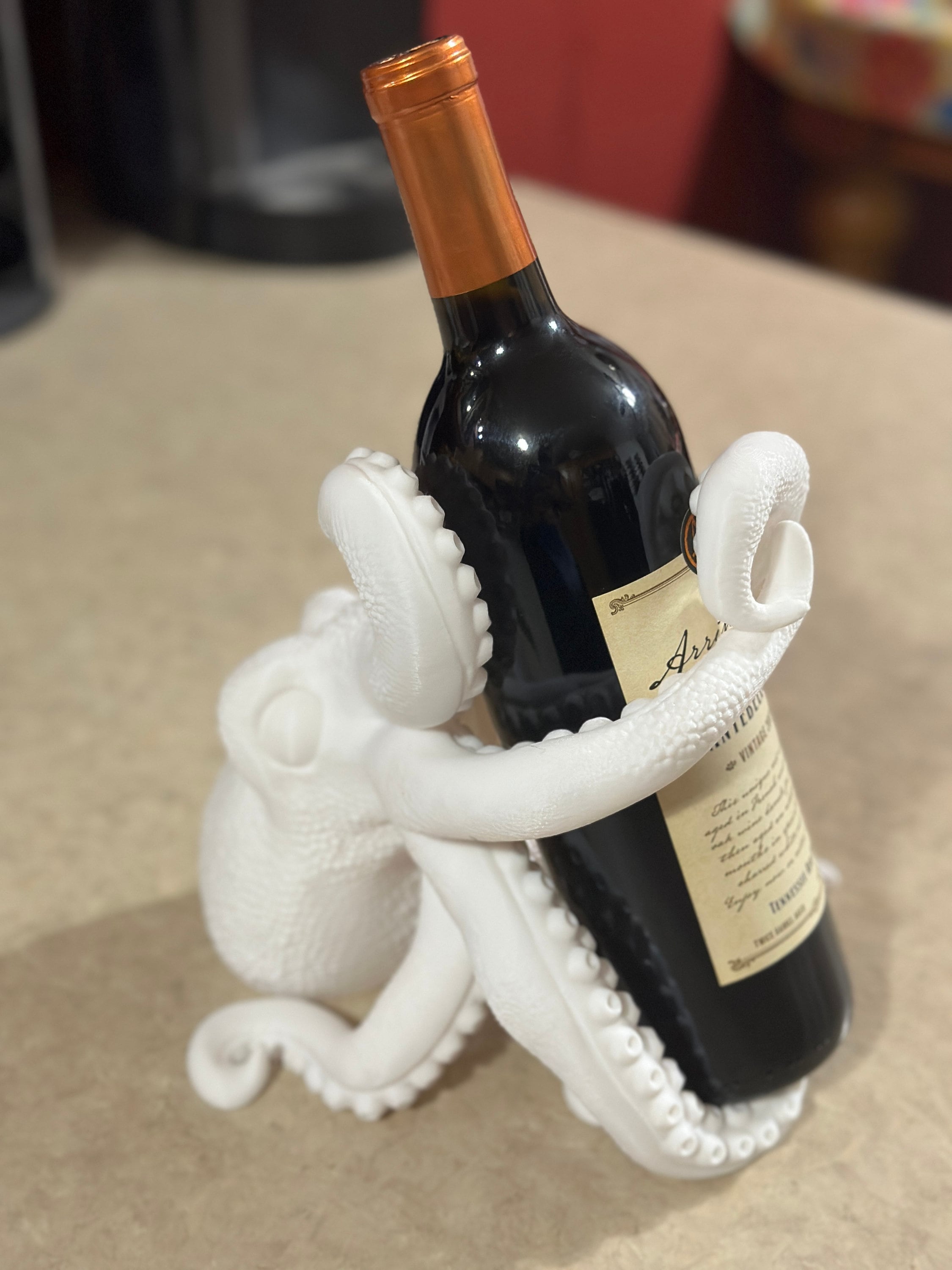 Octopus Wine Bottle Holder - Etsy