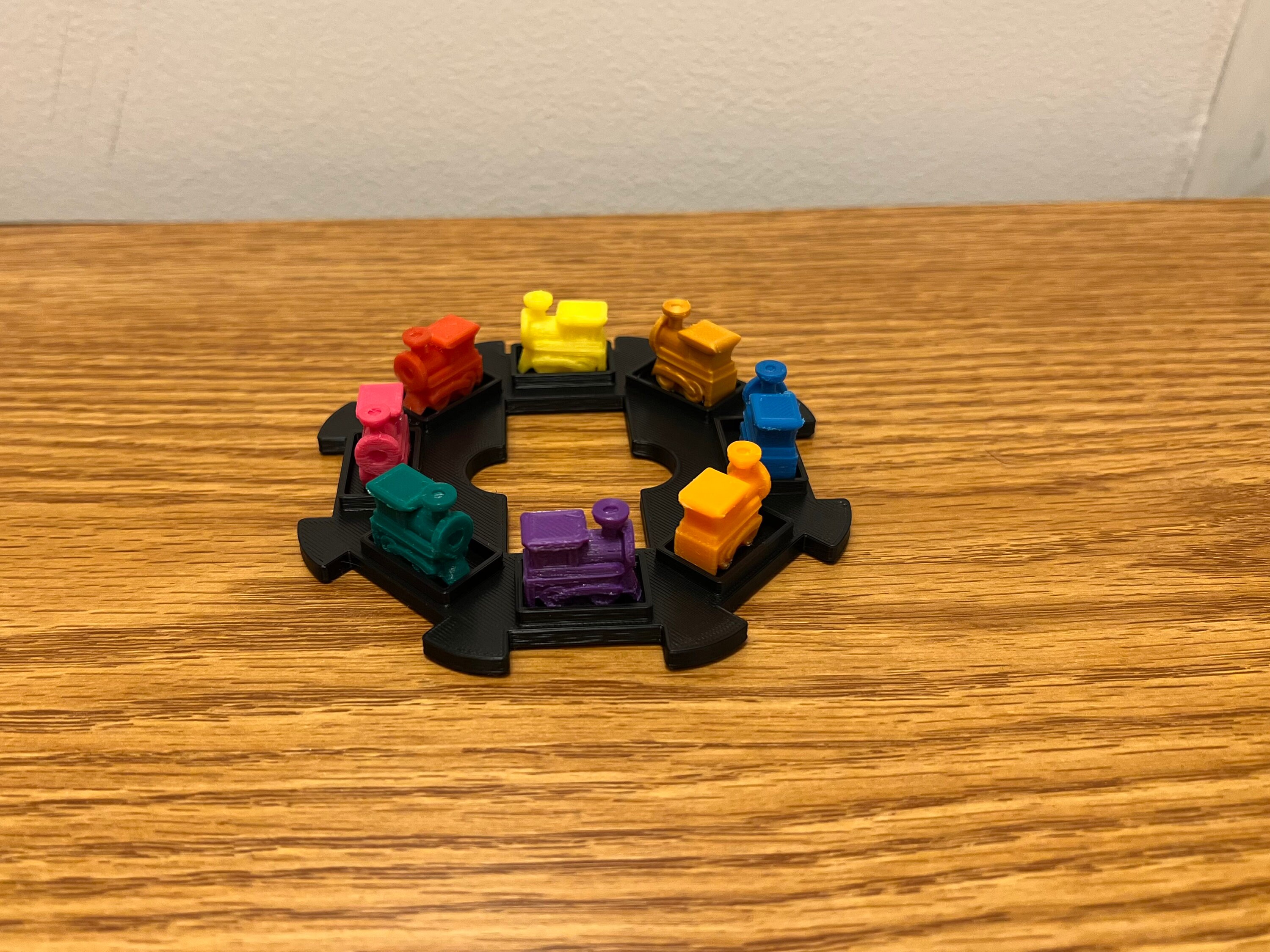 Mexican Train Hub and Trains for Dominoes - Etsy