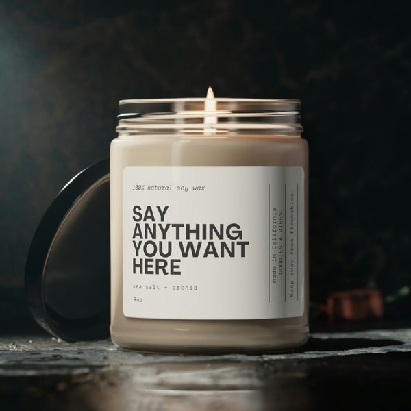 Candles With Message - Etsy
