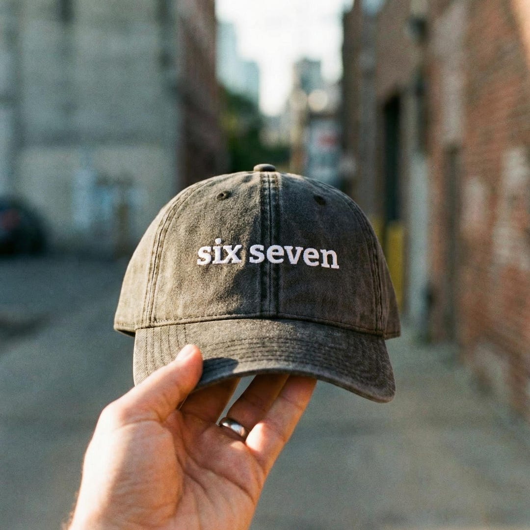 IYKYK Six Seven Meme Hat, Funny Embroidered Vintage Dad Cap - Etsy