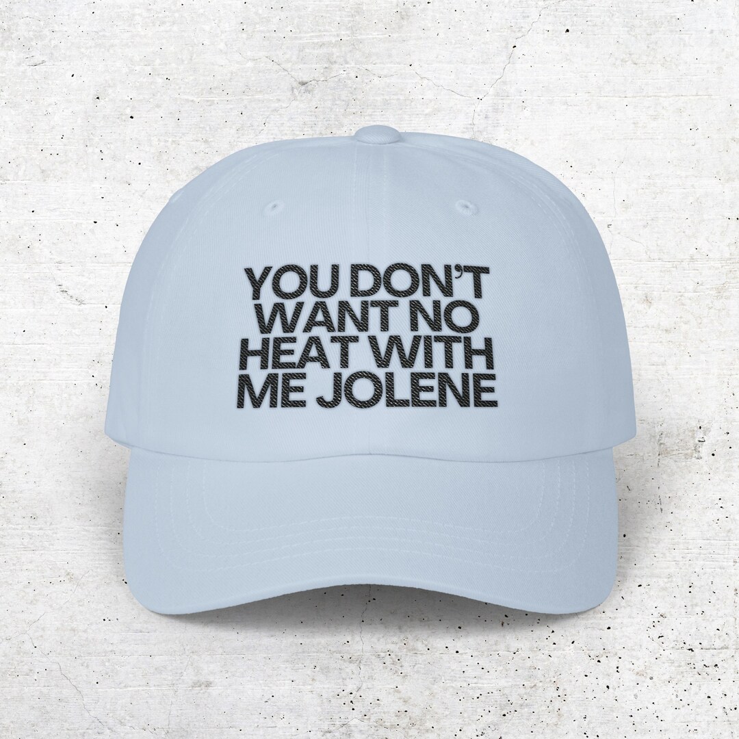 Funny Meme Cap Jolene Act II Merch Gift Renaissance Embroidered, Viral ...
