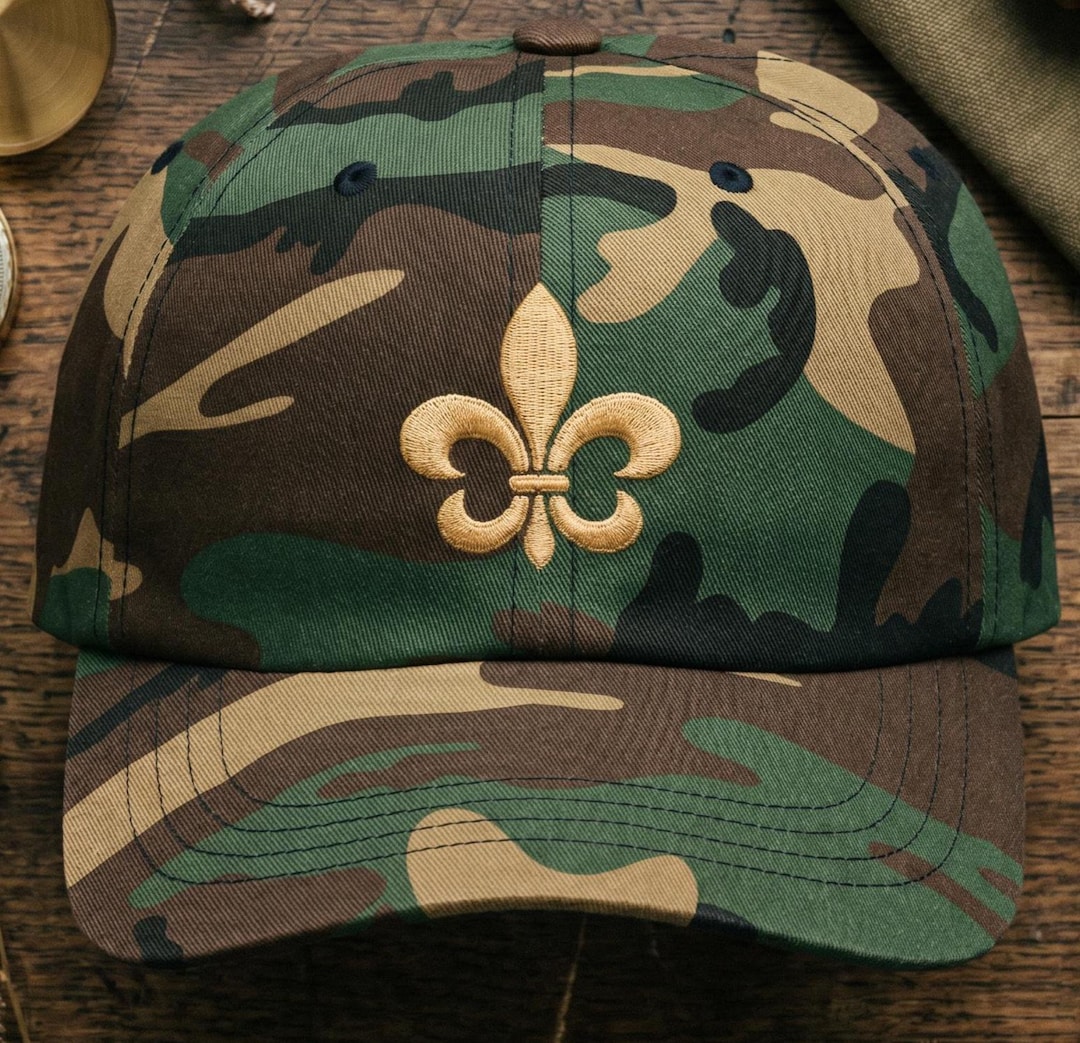 Embroidered Camo Dad Hat, Ljiljan Bosnia Soccer Fan Cap, Zmajevi ...