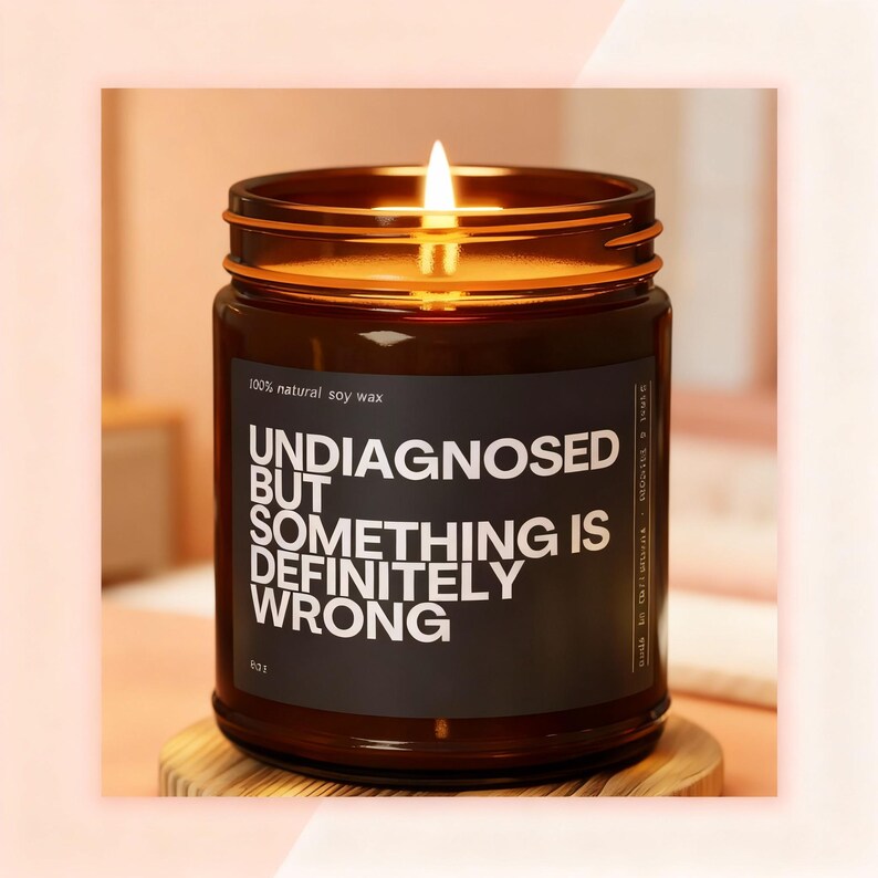 Gen Z Meme Candle: Ironic Y2K Dorm Decor - 9oz Soy Wax - Etsy