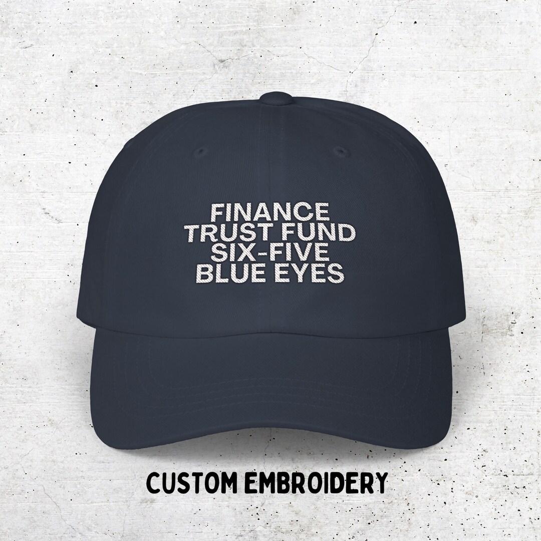 Finance Hat Trust Fund Dad Cap, Man in Finance Meme Gift, Finance Bro ...
