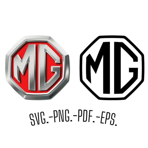 MG Car SVG Sticker PNG Decal High Quality Digital File - Etsy