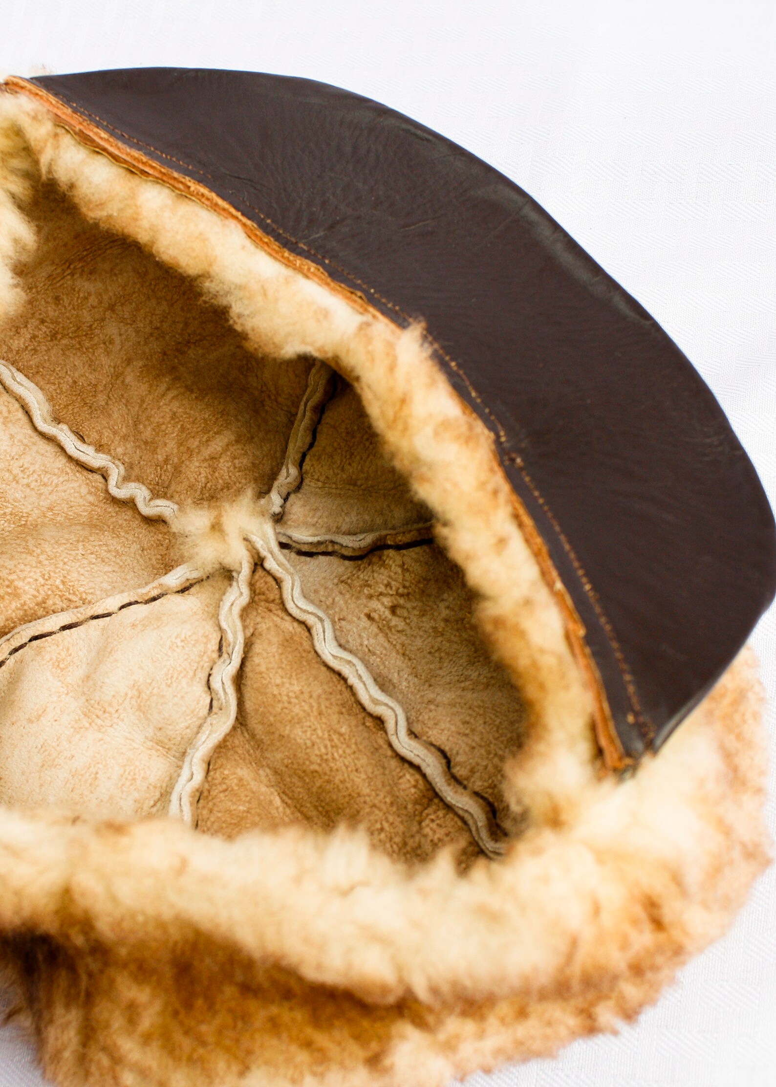 Pageboy Sheepskin Hat - Classic Mens Womens Winter Fur Cap - Etsy