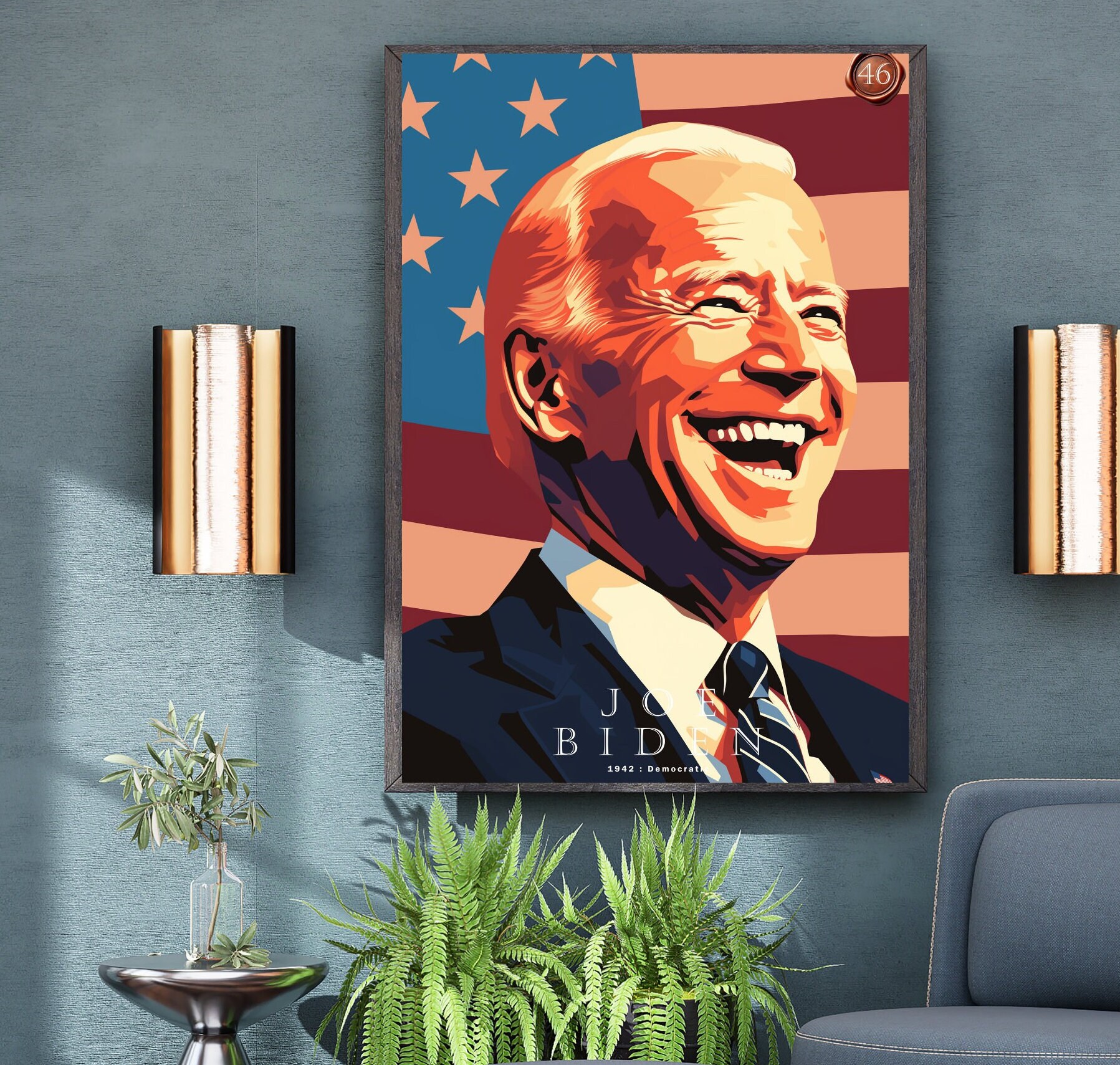 46 United States Presidents Print, USA Presidents Posters, Digital ...