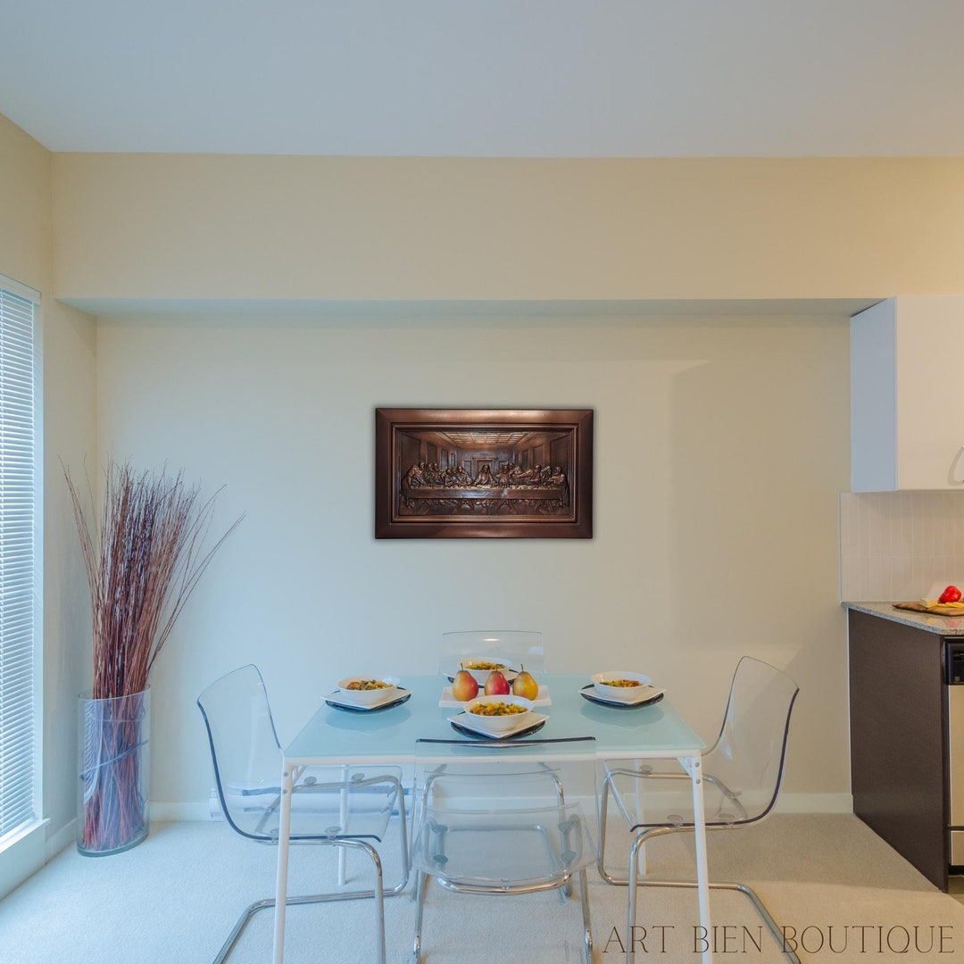 The Last Supper, Modern Décor, Wall Décor, Home Décor, Plaster, Cast ...