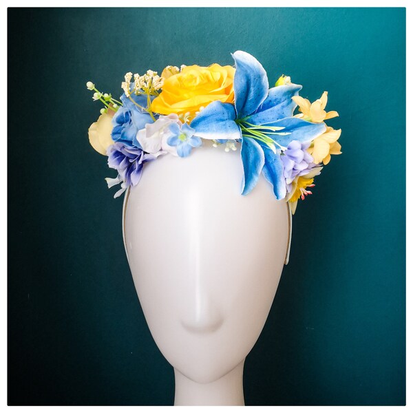 Pagan Flower Crown - Etsy