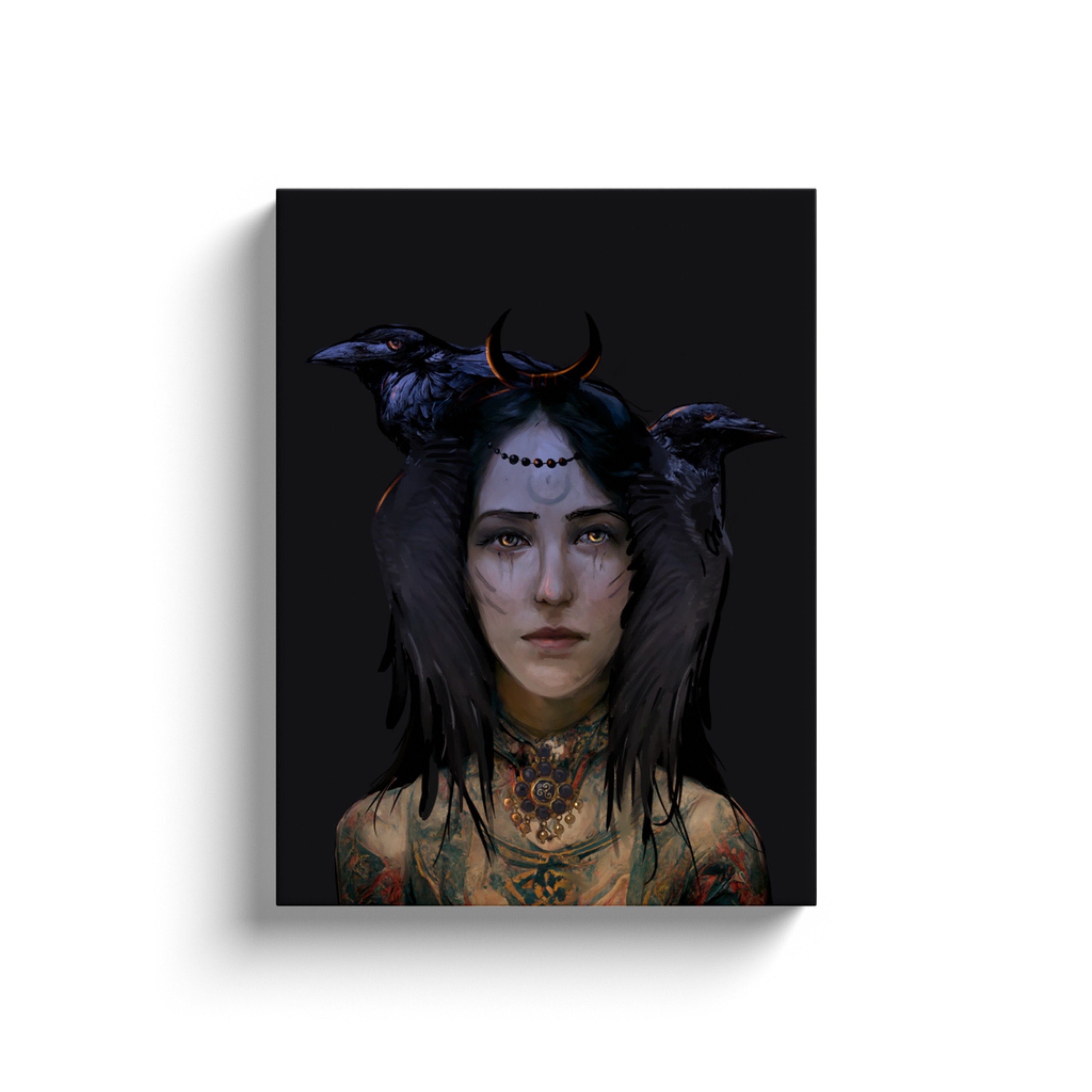 Morrigan, Morrigan Art, Morrigan Wall Art, Morrigan Print, Morrigan ...
