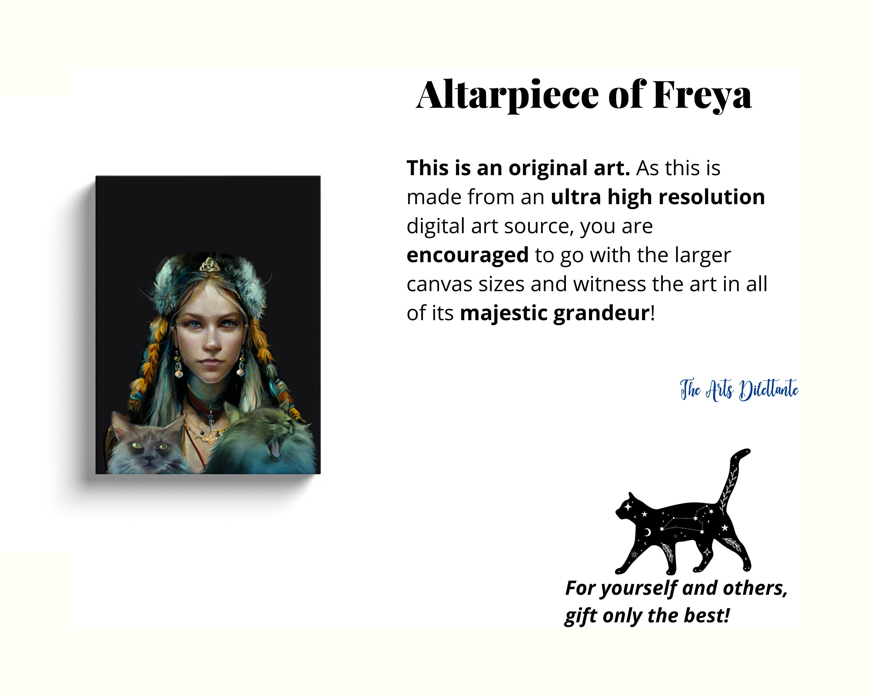 Freya Freyja Freya Art Freyja Art Print Freya Art Print - Etsy