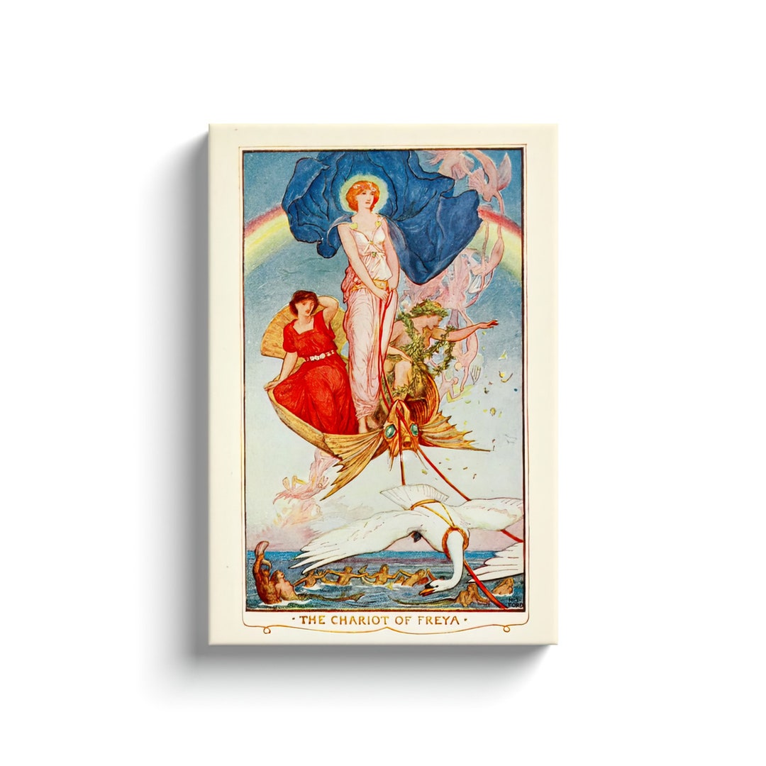 The Chariot of Freya, Freyja, Freya, Asatru, Freyja Statue, Freya ...