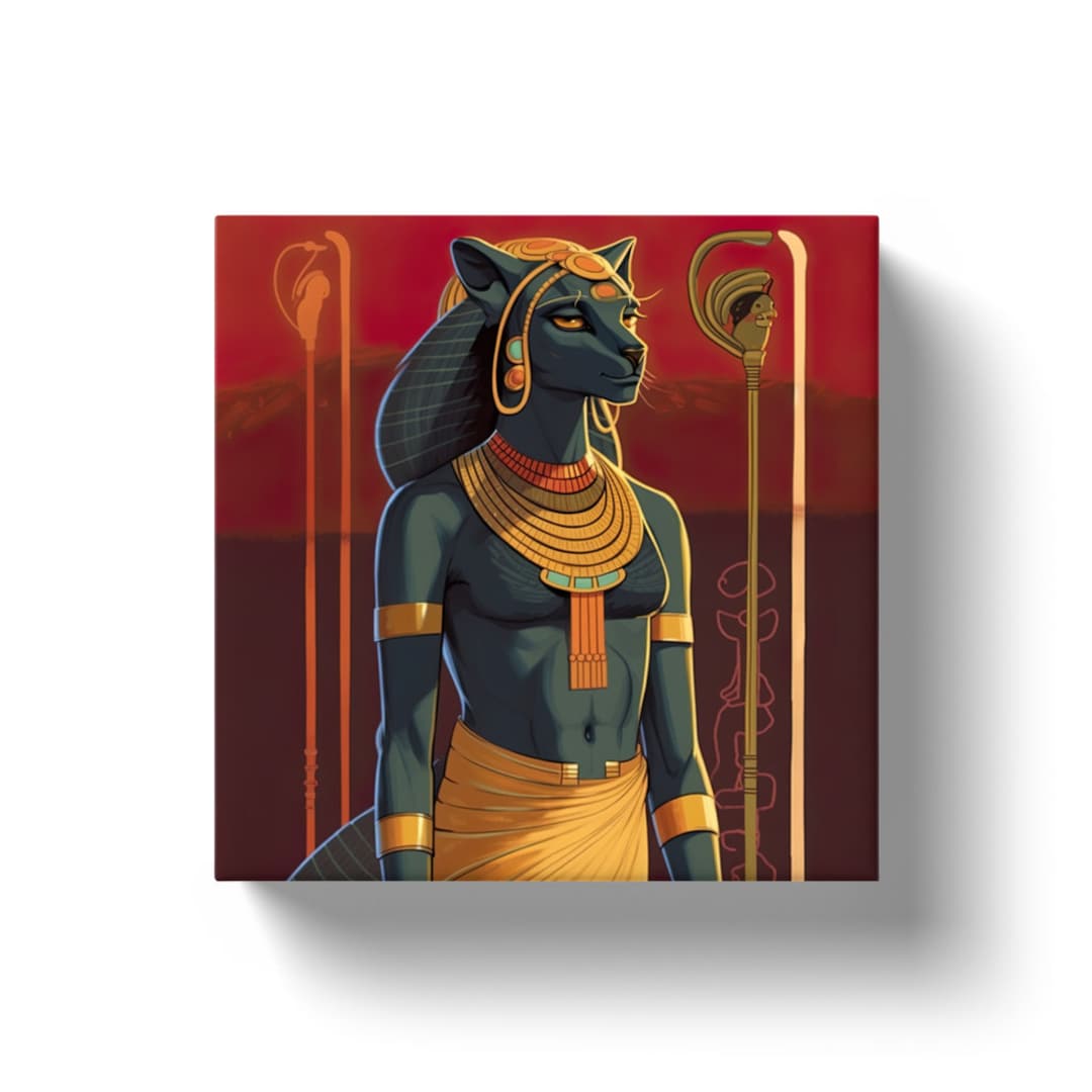 Bastet Bastet Art, Bastet Art Print, Bast, Bastet Statue, Bastet Altar ...