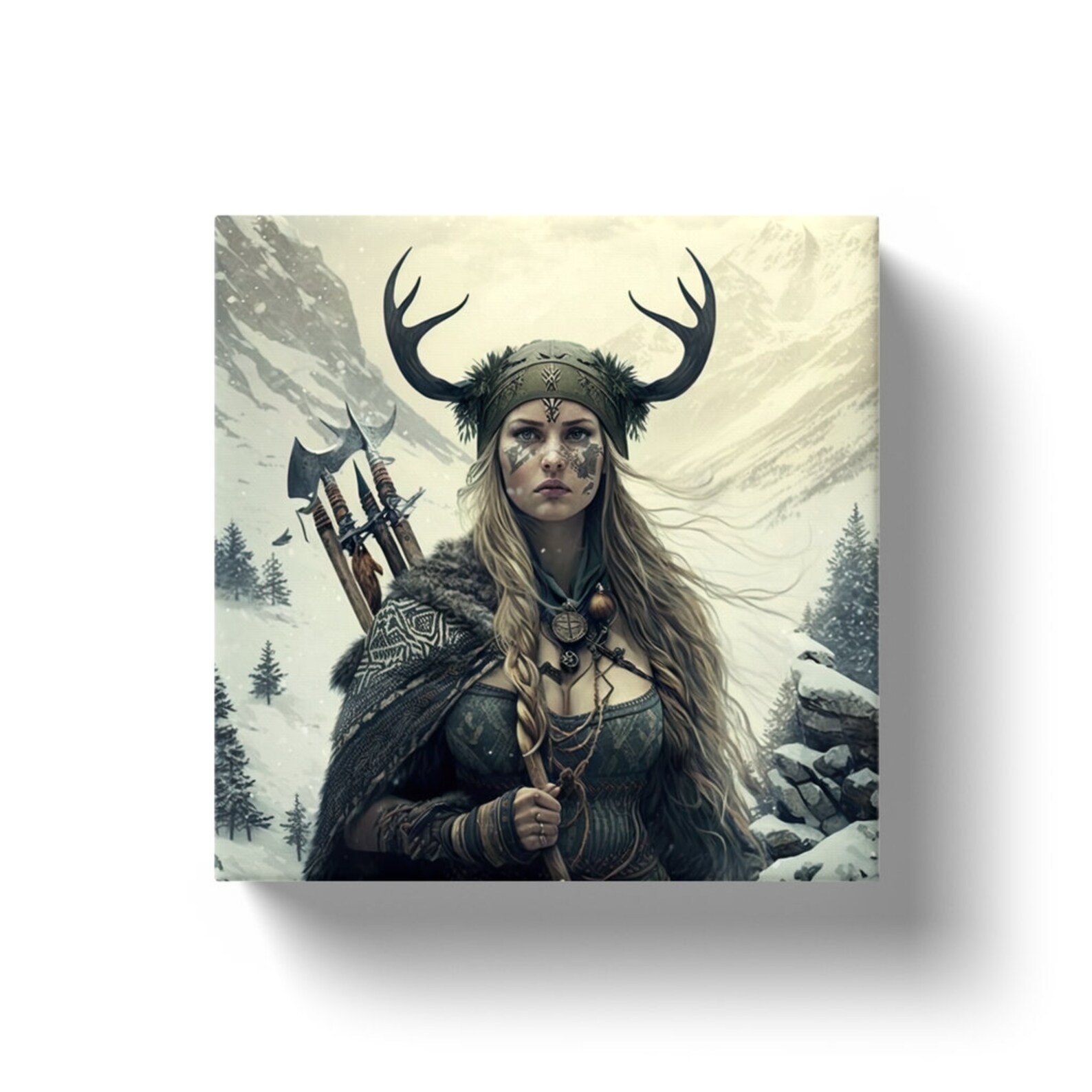 Skadi: Skadi Statue, Skadi Altar, Skaði, Skadi Art, Skade, Skathi ...