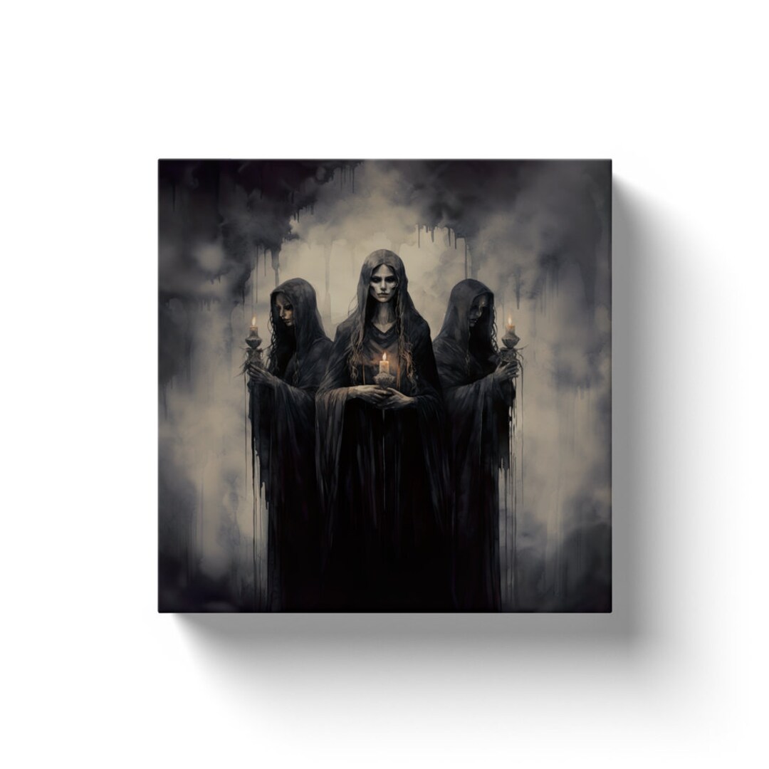Hekate: the Maiden, Mother and Crone Canvas Wall Art Hecate, Hecate ...