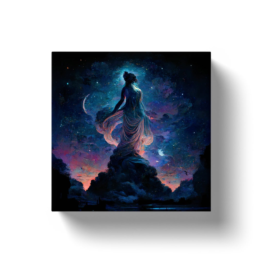 Asteria of the Celestial Stars - Asteria, Asteria Art, Asteria Art Print, Greek Goddess of Stars ...