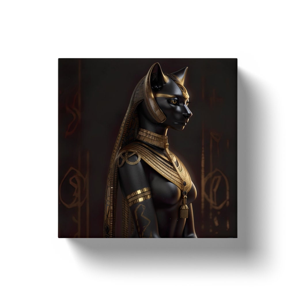 Bastet Bastet Art, Bastet Art Print, Bast, Bastet Statue, Bastet Altar ...
