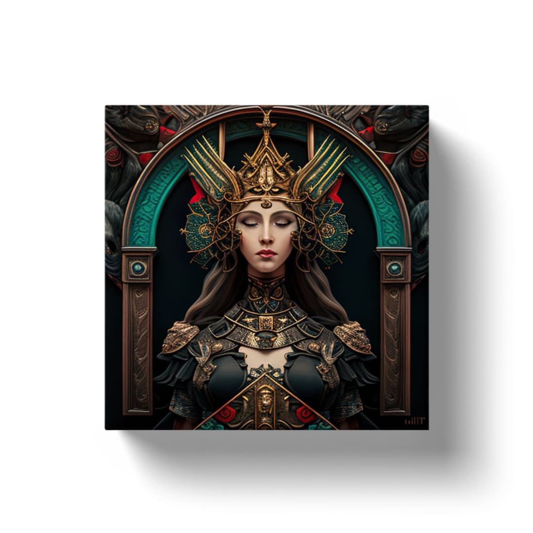 Freya (seiðr): She Who Peers Into the Eternal - Freyja, Freya Art Print ...