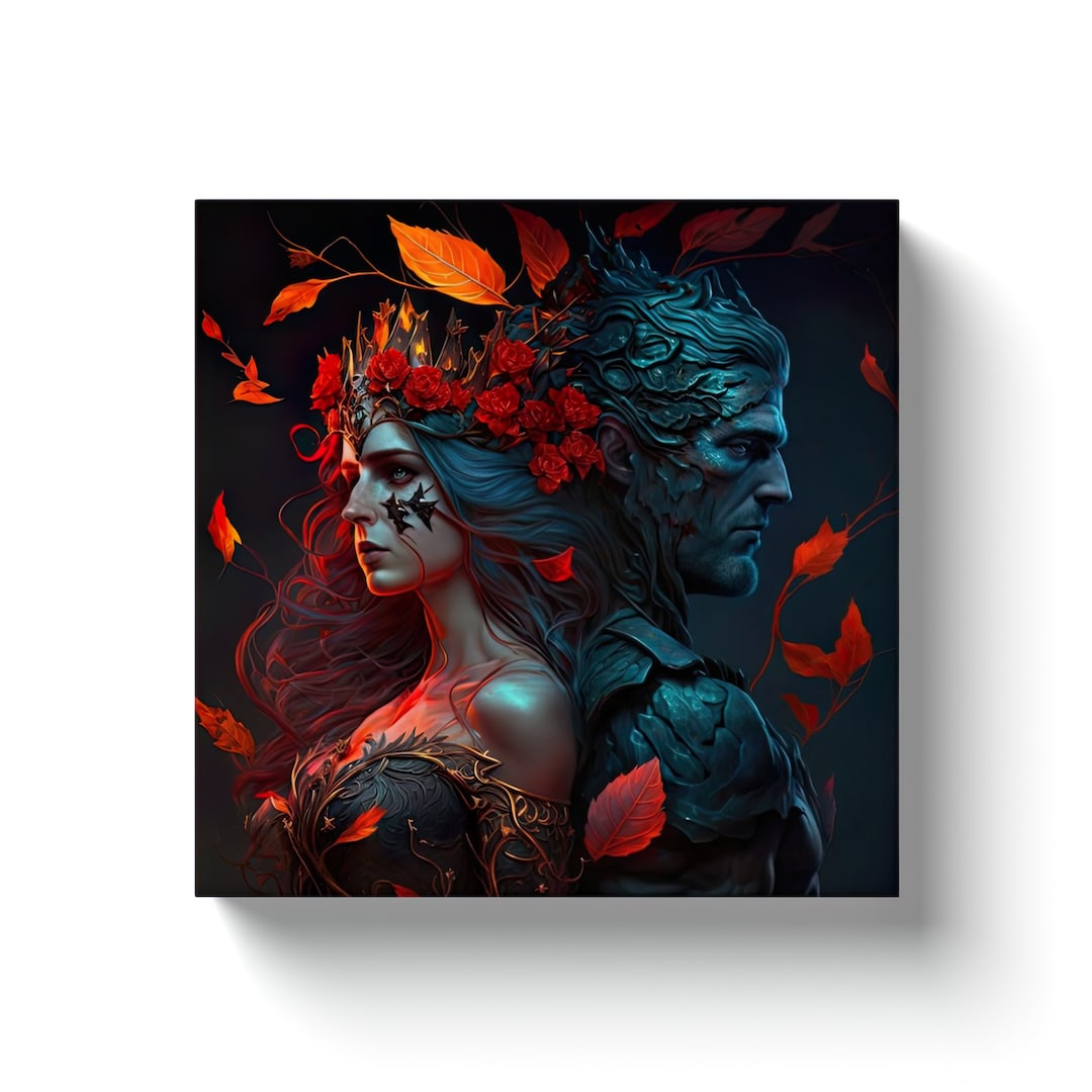 Hades and Persephone: Souls in Longing Entwined - Hades Art, Persephone ...
