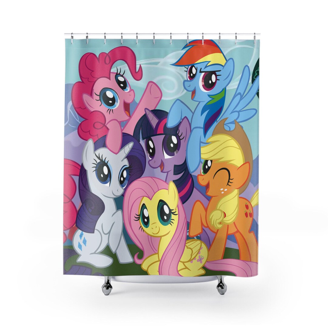 My Little Pony Shower Curtain - Etsy
