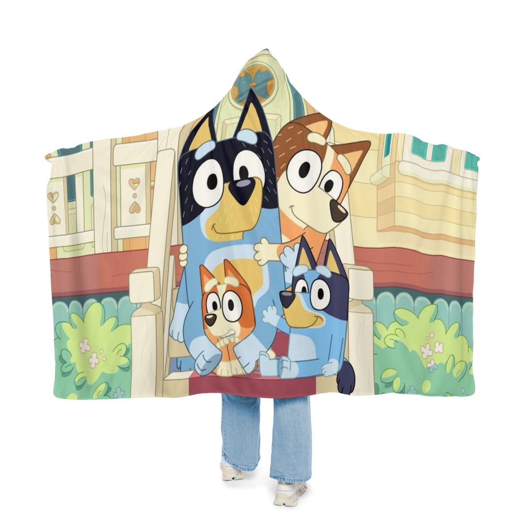 Bluey Snuggle Blanket - Etsy