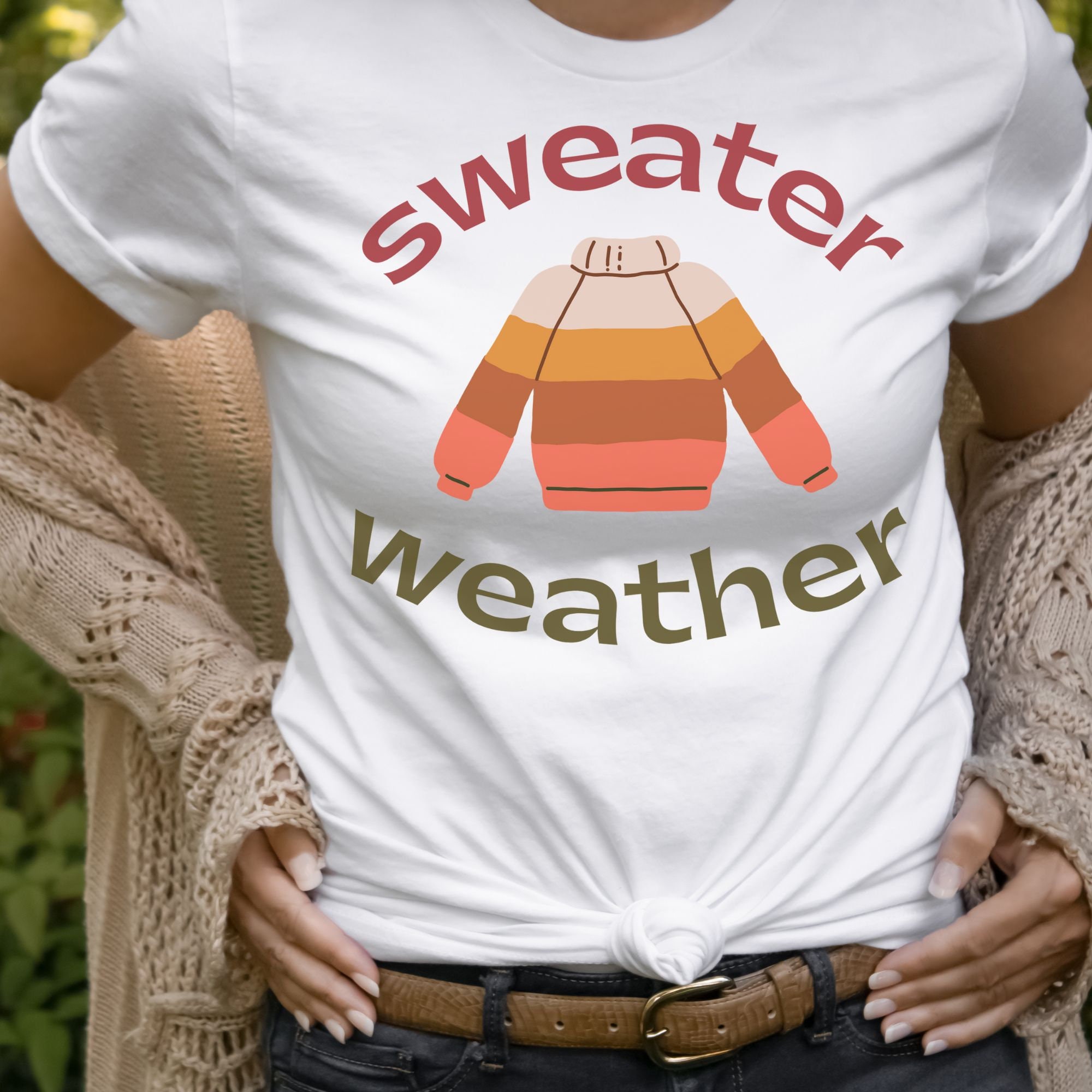 Sweater Weather Fall SVG and PNG Perfect for Cricut or Silhouette ...