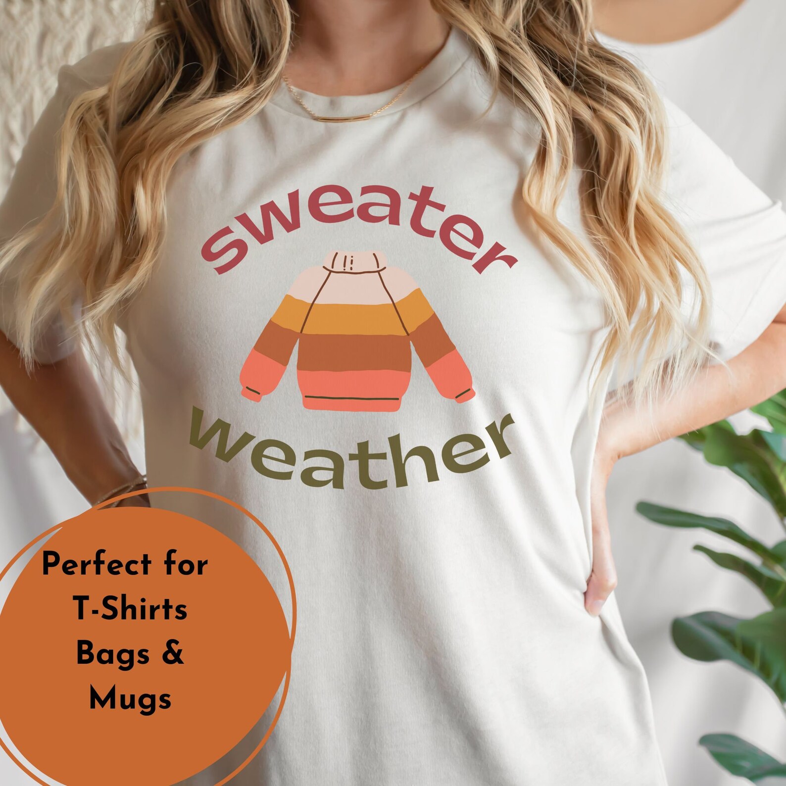 Sweater Weather Fall SVG and PNG Perfect for Cricut or Silhouette ...