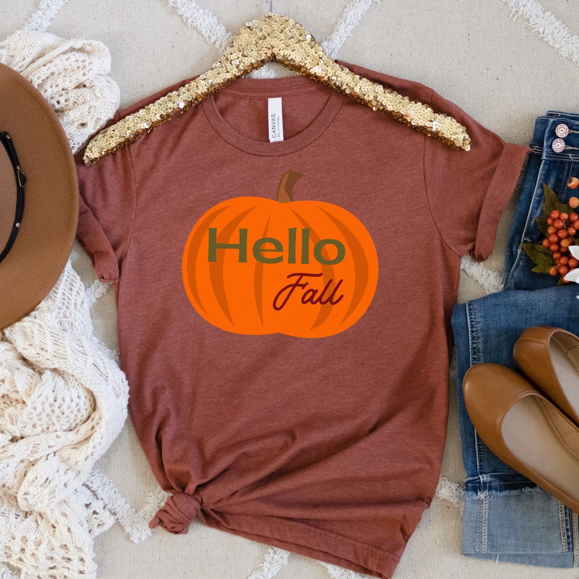 Hello Fall Pumpkin SVG and PNG Perfect for Cricut or Silhouette ...