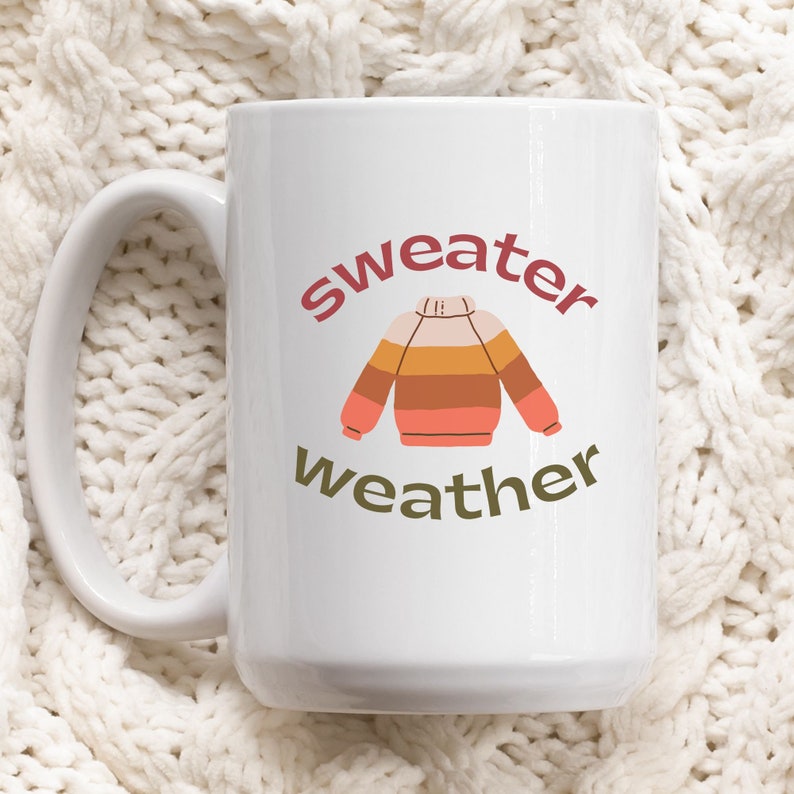 Sweater Weather Fall SVG and PNG Perfect for Cricut or Silhouette ...