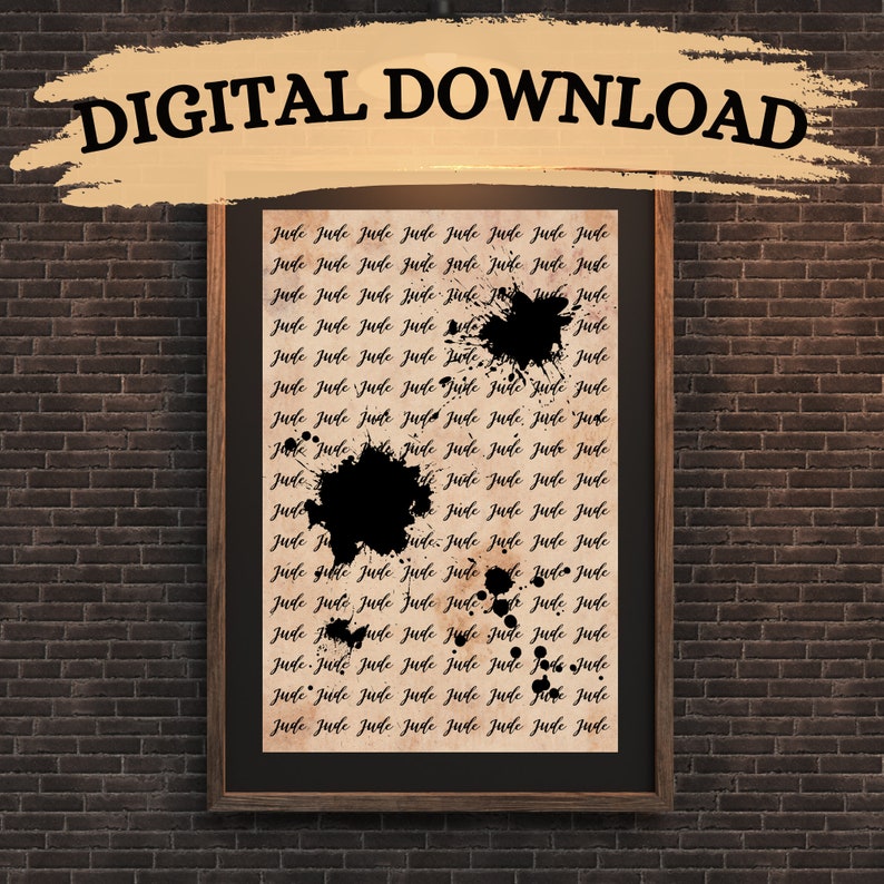 Jude's Letter Printable Wall Art, Holly Black Quote, the Cruel Prince ...