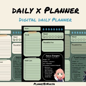 Daily X Planner - Etsy