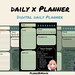 Daily X Planner - Etsy