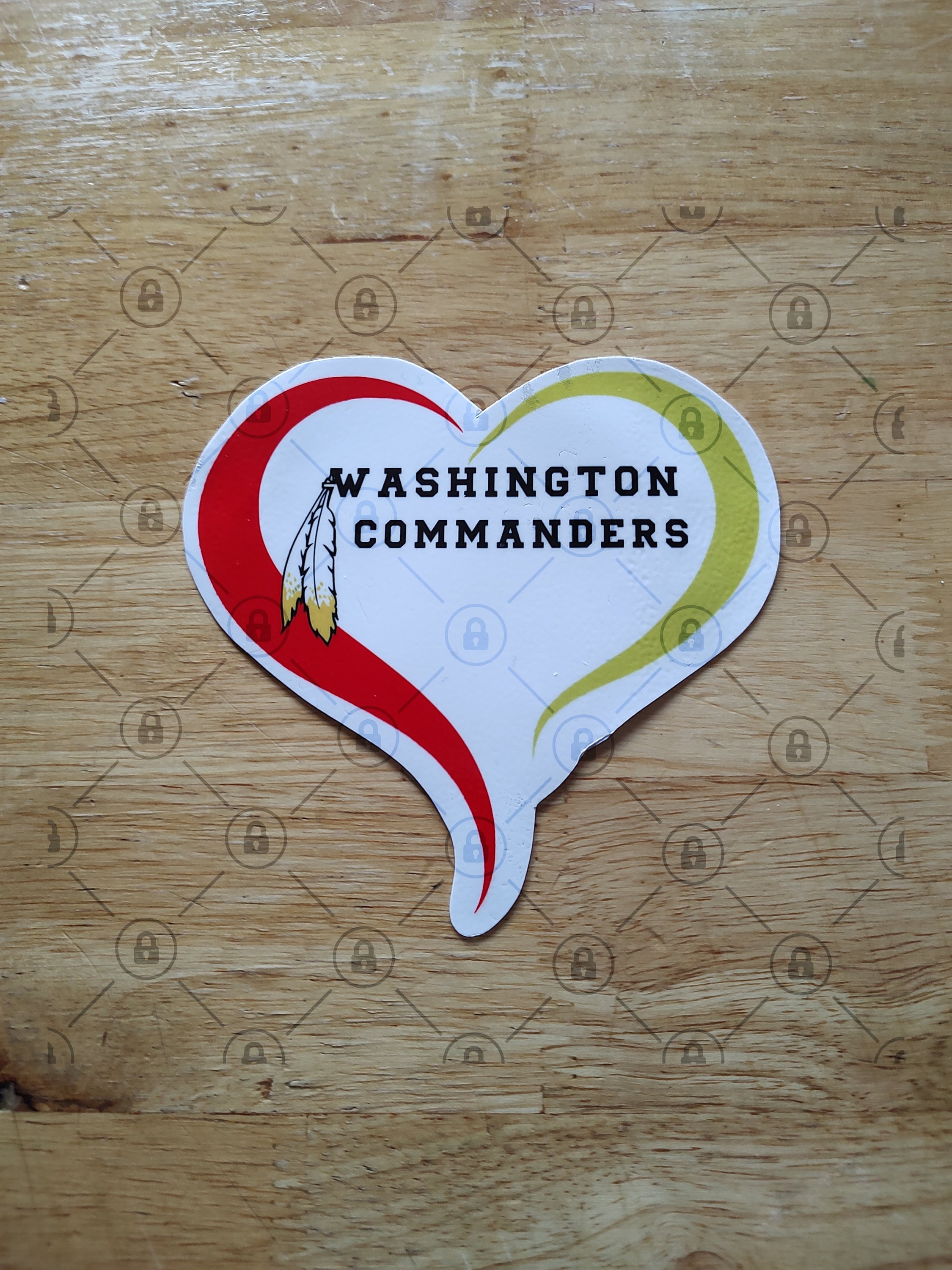 Washington Commanders Decals Made to Order - Etsy