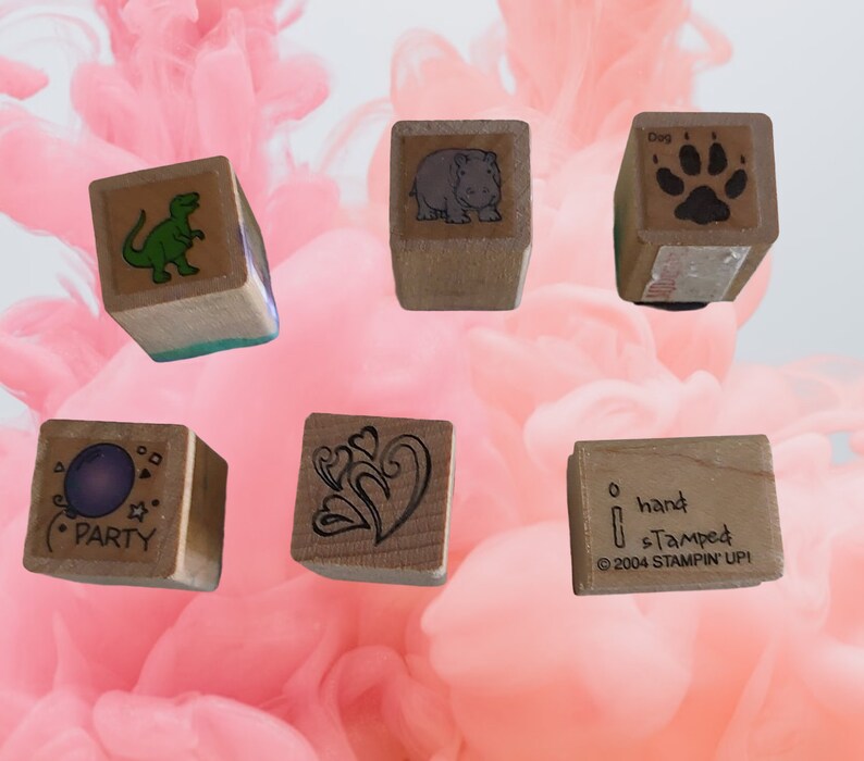Rubber Stamp Set - Etsy
