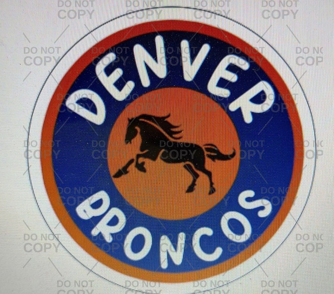 Denver Broncos Decals Made to Order - Etsy