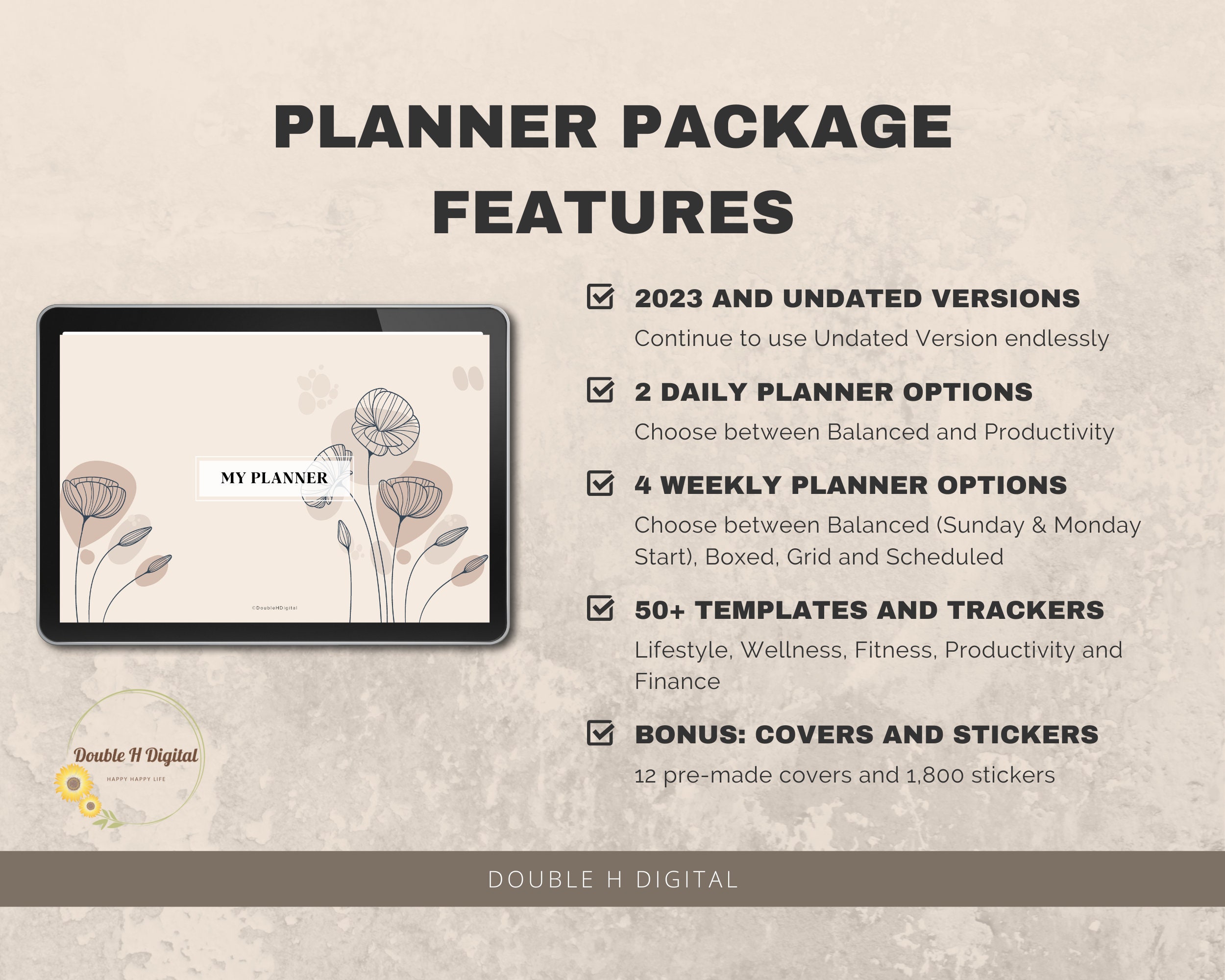 2023 Digital Planner, Digital Planner, Digital Planner 2023, Goodnotes ...