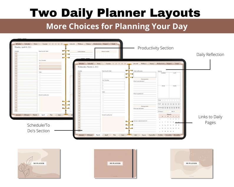 2023 Digital Planner, Digital Planner, Digital Planner 2023, Goodnotes ...
