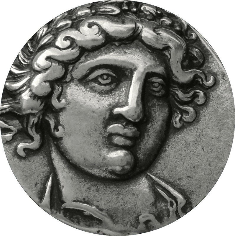 Apollo Famous Greek Mythology Coin God of the Sun Son of - Etsy