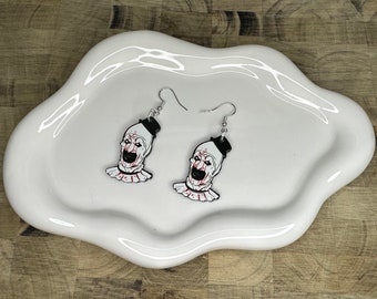 FANCY CLOWN // Terrifier Inspired Hard Enamel Pin // Art the Clown - Etsy