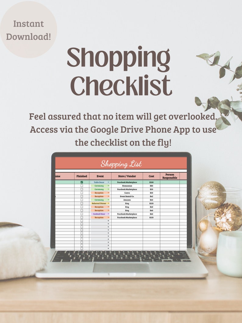 Corporate Event Digital PAYMENT & PARTNERSHIP Planner Template; Check ...