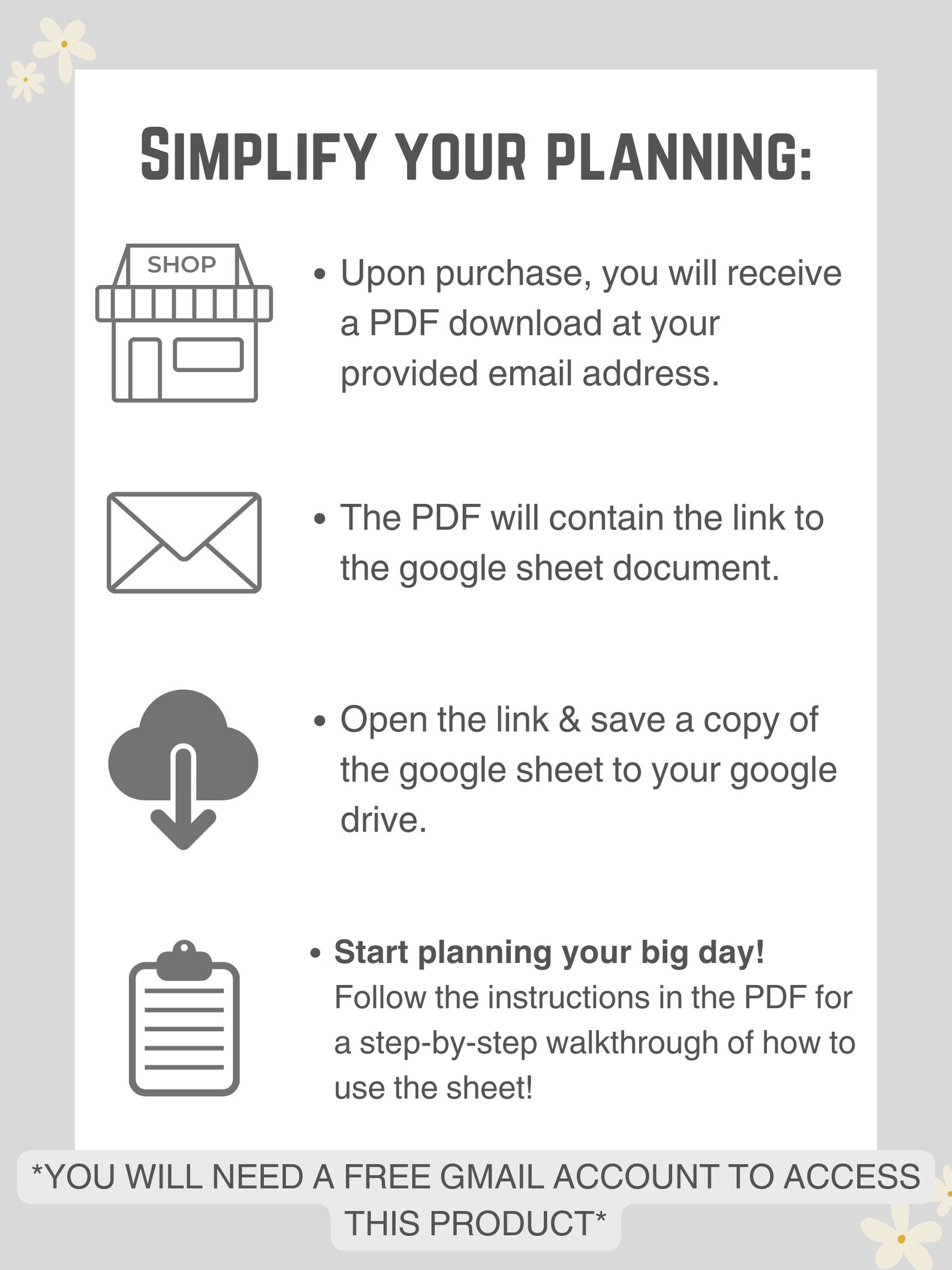 Digital GUEST LIST Wedding Tracker. Google Sheets Dashboard. Instant ...