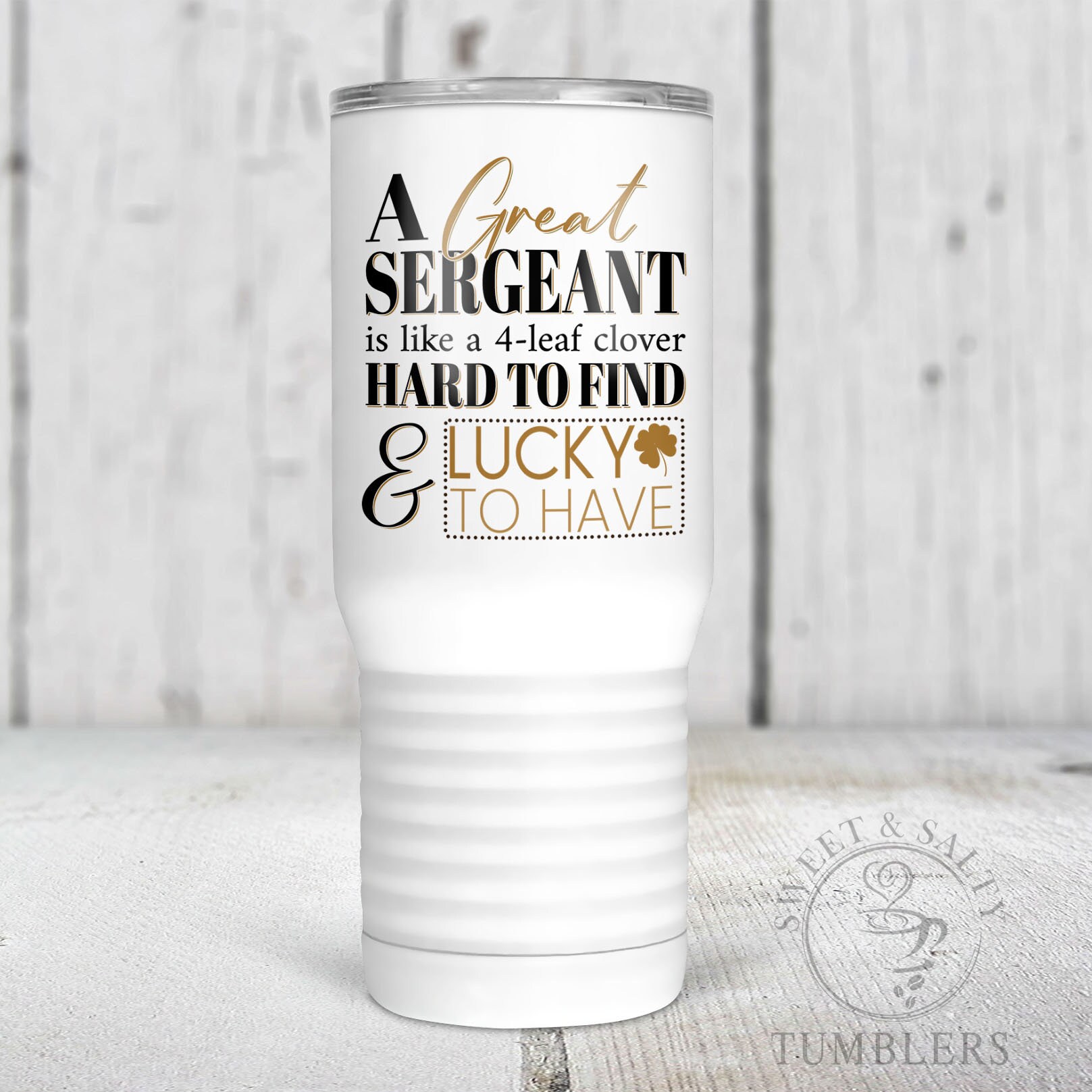 Sergeant Appreciation Gift for Police Sergeant, A Great Sergeant ...