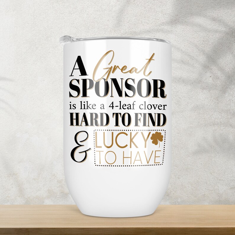 Sponsor Appreciation Gift for Sponsorship, A Great Sponsor Thank You ...