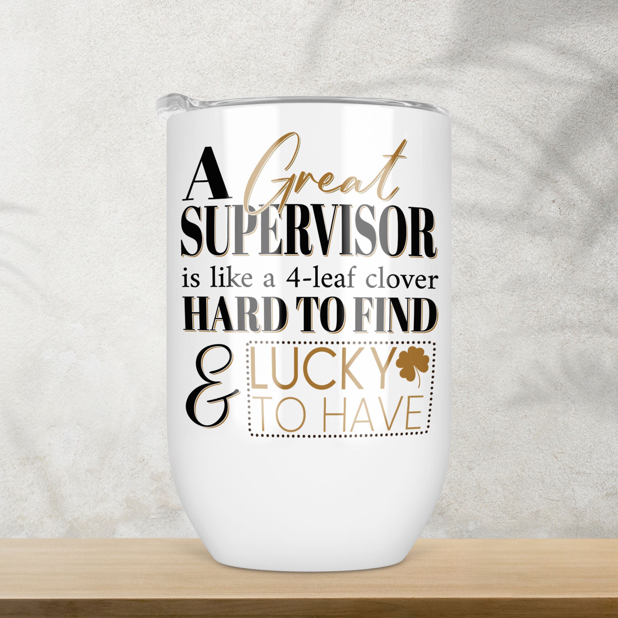 Supervisor Appreciation Gift for Supervising, A Great Supervisor ...