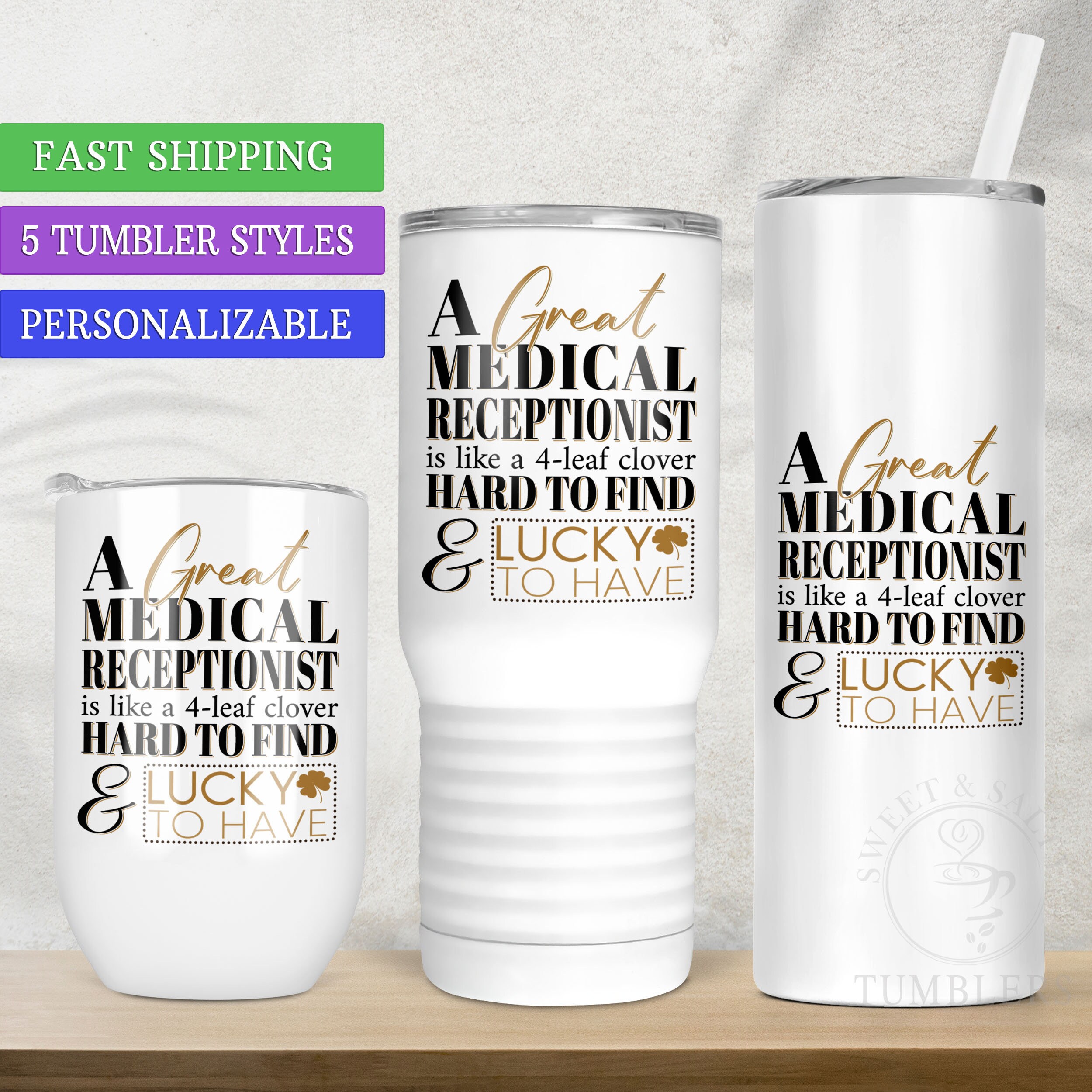 Medical Receptionist Appreciation Gift for Hospital Employees, A Great ...