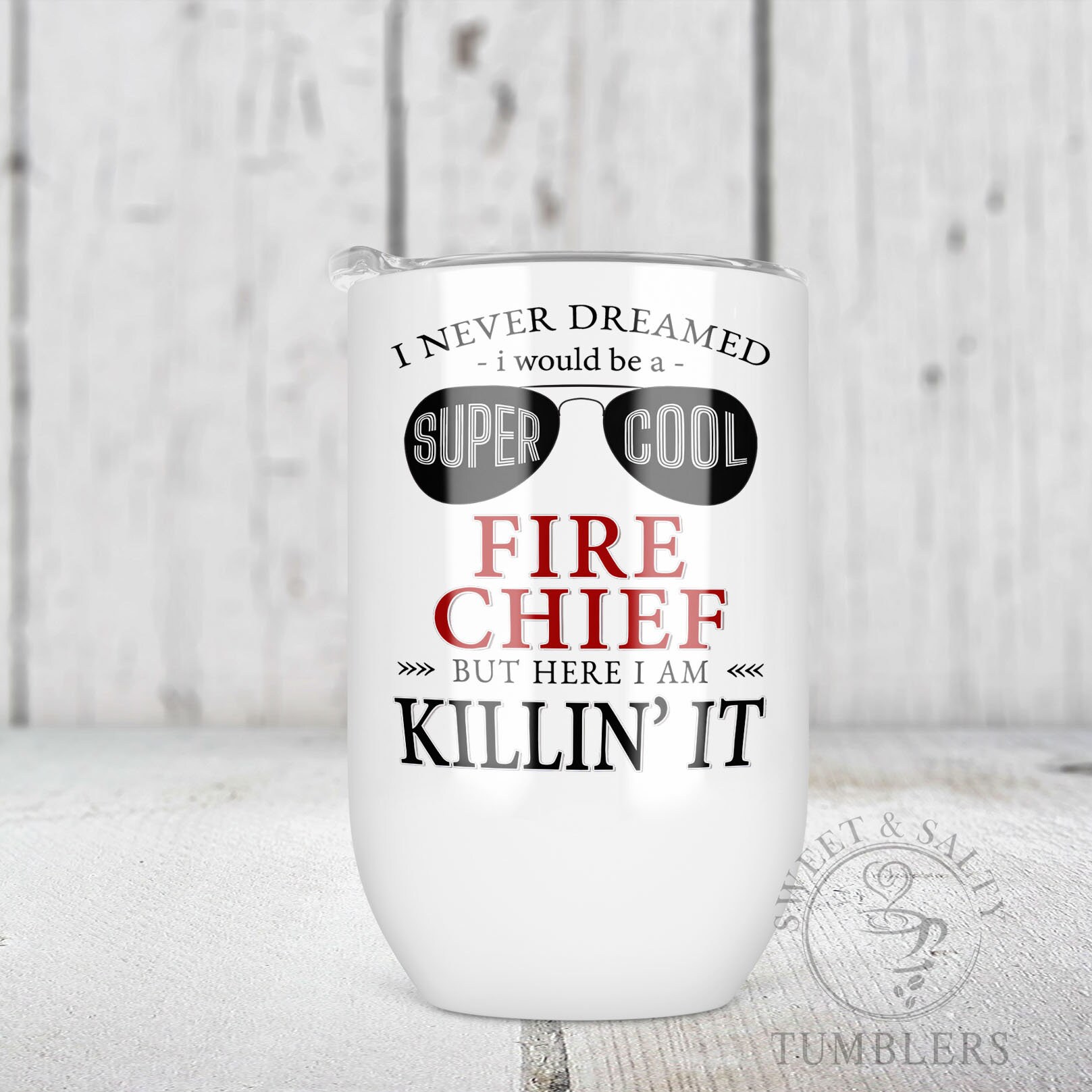 Fire Chief Gift for Fire Department Chief, Super Cool Fire Chief ...