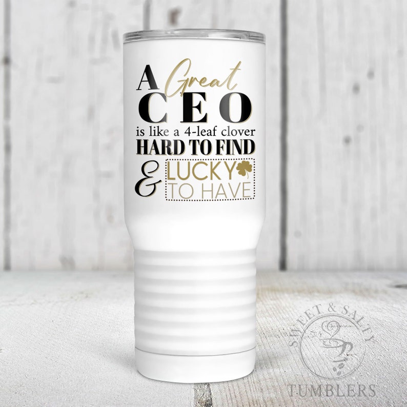 Personalized CEO Appreciation Gift for CEO Boss, A Great CEO Tumbler ...